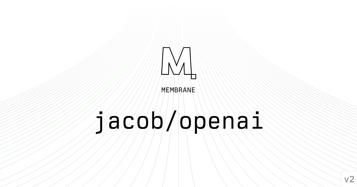 openai | jacob